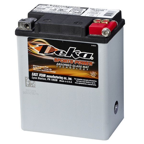 Deka Sports Power AGM ETX15L accu (12V, 14Ah, 220A) Deka 123accu.nl