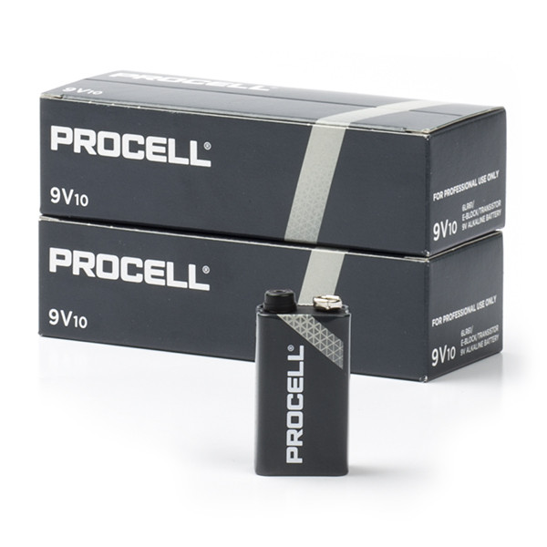 Duracell Procell Constant Power 9V / 6LR61 / E-Block Alkaline Batterij ...