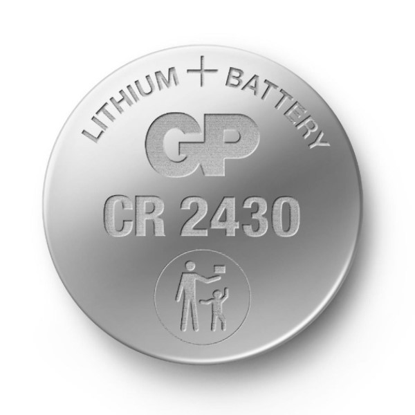 GP CR2430 3V Lithium knoopcel batterij 1 stuk GP 123accu.nl