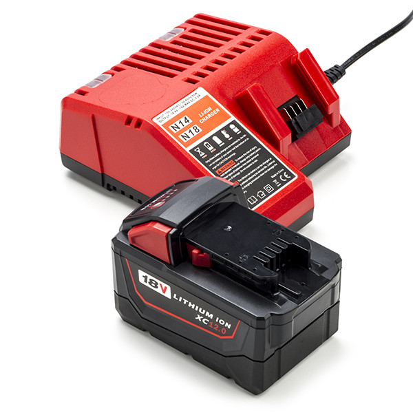 HNRG Pack: Milwaukee M18 HB12 / 4932464260 accu + lader (18 V, 12.0 Ah ...