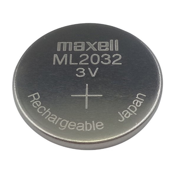 Maxell ML2032 3V Lithium oplaadbare knoopcel batterij 1 stuk Maxell ...