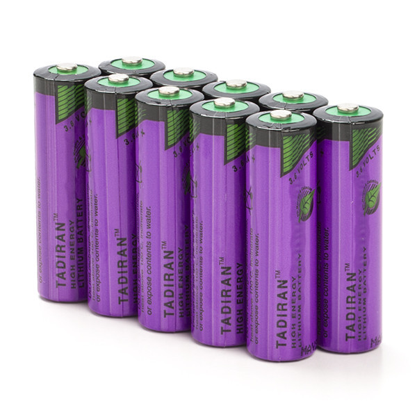 Aanbieding: 10 x Tadiran SL-360 / AA batterij (3.6V, 2400 mAh, Li-SOCl2 ...