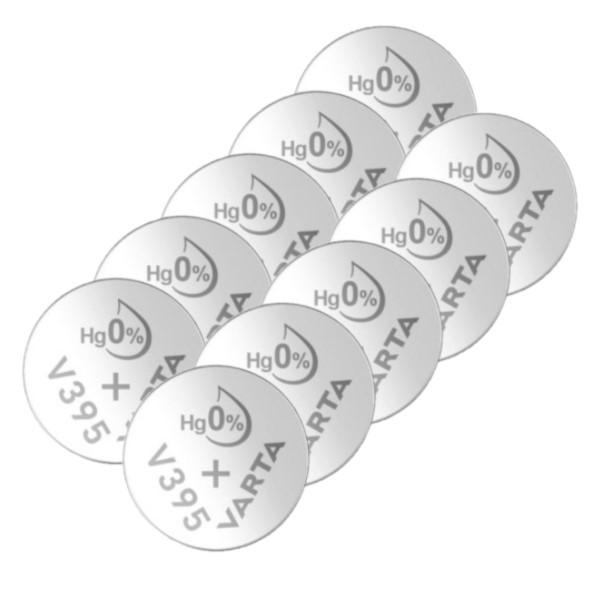 Varta V395 / SR927SW / SR57 zilveroxide knoopcel batterij 10 stuks ...